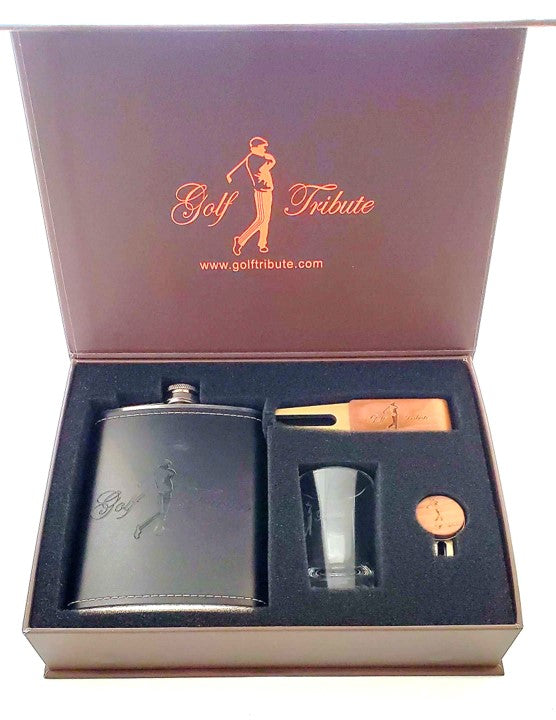 "Sip & Swing" Gift Box – Golf Tribute